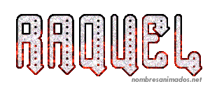 Gifs Animados del Nombre Raquel. Imágenes gifs. Firmas animadas