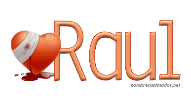 Gifs Animados del Nombre Raúl. Imágenes gifs. Firmas animadas