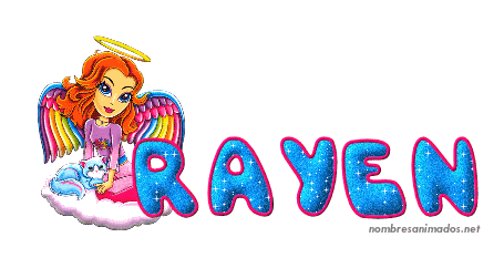 Gifs Animados del Nombre Rayen. Imágenes gifs. Firmas animadas