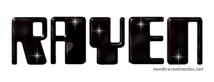 Gifs Animados del Nombre Rayen. Imágenes gifs. Firmas animadas
