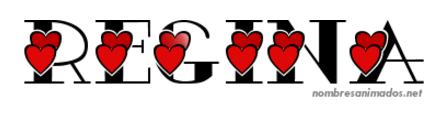Gifs Animados del Nombre Regina. Imágenes gifs. Firmas animadas