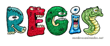 Gifs Animados del Nombre Regis. Imágenes gifs. Firmas animadas