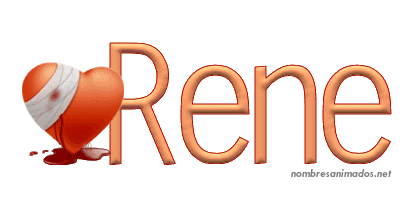 Gifs Animados del Nombre René. Imágenes gifs. Firmas animadas