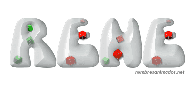 Gifs Animados del Nombre René. Imágenes gifs. Firmas animadas