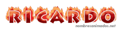 Gifs Animados del Nombre Ricardo. Imágenes gifs. Firmas animadas