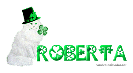 Gifs Animados del Nombre Roberta. Imágenes gifs. Firmas animadas