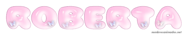 Gifs Animados del Nombre Roberta. Imágenes gifs. Firmas animadas