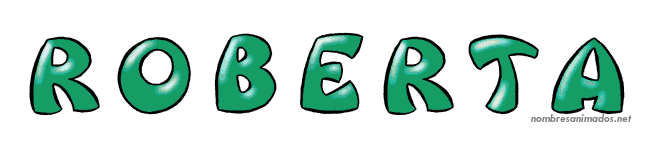 Gifs Animados del Nombre Roberta. Imágenes gifs. Firmas animadas