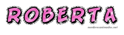 Gifs Animados del Nombre Roberta. Imágenes gifs. Firmas animadas