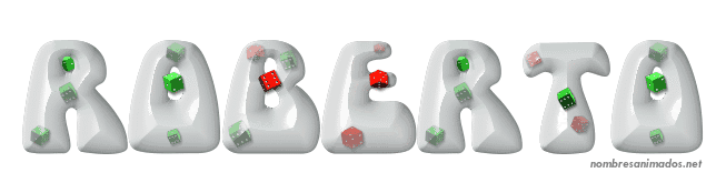 Gifs Animados del Nombre Roberto. Imágenes gifs. Firmas animadas