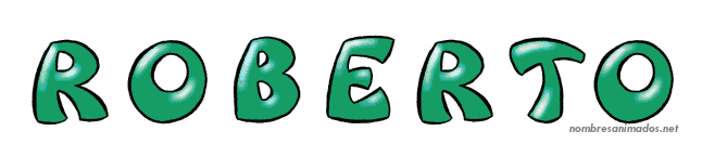 Gifs Animados del Nombre Roberto. Imágenes gifs. Firmas animadas