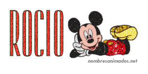 Gifs Animados del Nombre Rocío. Imágenes gifs. Firmas animadas