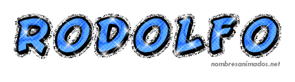 Gifs Animados del Nombre Rodolfo. Imágenes gifs. Firmas animadas