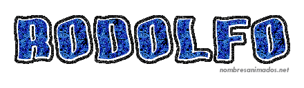 Gifs Animados del Nombre Rodolfo. Imágenes gifs. Firmas animadas