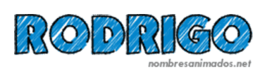 Gifs Animados del Nombre Rodrigo. Imágenes gifs. Firmas animadas
