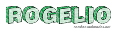 Gifs Animados del Nombre Rogelio. Imágenes gifs. Firmas animadas
