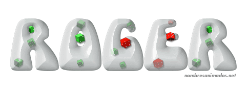 Gifs Animados del Nombre Roger. Imágenes gifs. Firmas animadas