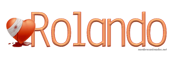Gifs Animados del Nombre Rolando. Imágenes gifs. Firmas animadas