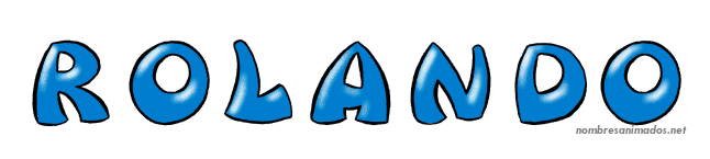 Gifs Animados del Nombre Rolando. Imágenes gifs. Firmas animadas