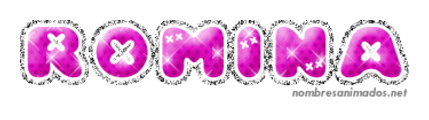 Gifs Animados del Nombre Romina. Imágenes gifs. Firmas animadas