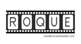 Gifs Animados del Nombre Roque. Imágenes gifs. Firmas animadas