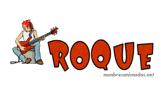 Gifs Animados del Nombre Roque. Imágenes gifs. Firmas animadas