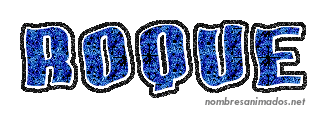 Gifs Animados del Nombre Roque. Imágenes gifs. Firmas animadas
