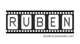 Gifs Animados del Nombre Rubén. Imágenes gifs. Firmas animadas
