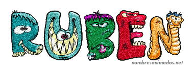 Gifs Animados del Nombre Rubén. Imágenes gifs. Firmas animadas