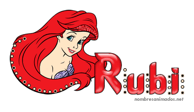 Gifs Animados del Nombre Rubí. Imágenes gifs. Firmas animadas
