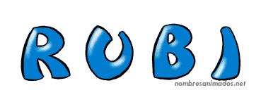 Gifs Animados del Nombre Rubí. Imágenes gifs. Firmas animadas