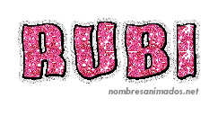 Gifs Animados del Nombre Rubí. Imágenes gifs. Firmas animadas