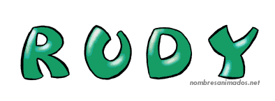 Gifs Animados del Nombre Rudy. Imágenes gifs. Firmas animadas