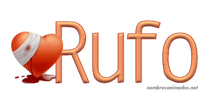 Gifs Animados del Nombre Rufo. Imágenes gifs. Firmas animadas