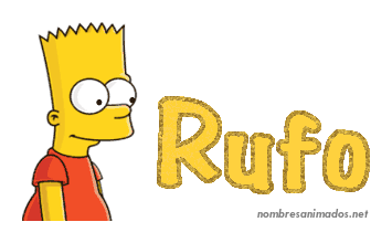 Gifs Animados del Nombre Rufo. Imágenes gifs. Firmas animadas
