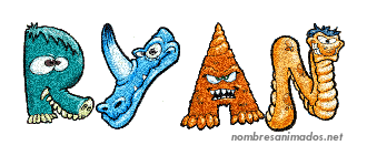 Gifs Animados del Nombre Ryan. Imágenes gifs. Firmas animadas