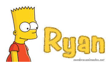 Gifs Animados del Nombre Ryan. Imágenes gifs. Firmas animadas