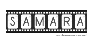 Gifs Animados del Nombre Samara. Imágenes gifs. Firmas animadas