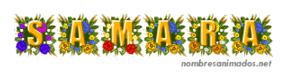 Gifs Animados del Nombre Samara. Imágenes gifs. Firmas animadas
