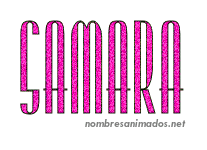 Gifs Animados del Nombre Samara. Imágenes gifs. Firmas animadas
