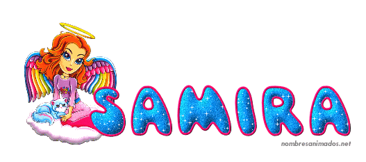 Gifs Animados del Nombre Samira. Imágenes gifs. Firmas animadas