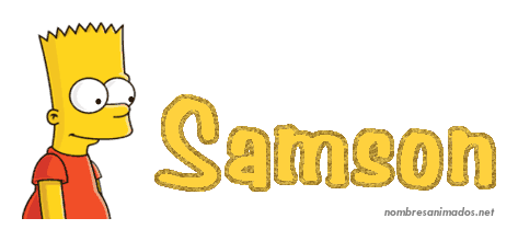 Gifs Animados del Nombre Samson. Imágenes gifs. Firmas animadas