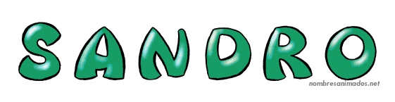 Gifs Animados del Nombre Sandro. Imágenes gifs. Firmas animadas