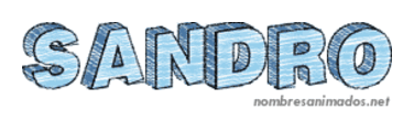 Gifs Animados del Nombre Sandro. Imágenes gifs. Firmas animadas