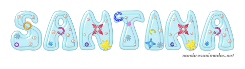 Gifs Animados del Nombre Santina. Imágenes gifs. Firmas animadas