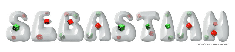 Gifs Animados del Nombre Sebastián. Imágenes gifs. Firmas animadas