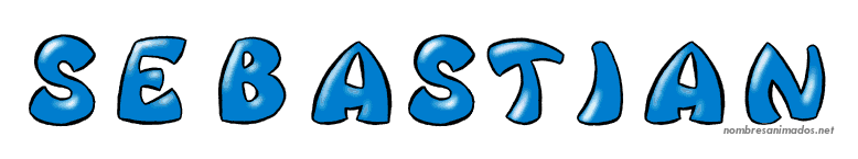 Gifs Animados del Nombre Sebastián. Imágenes gifs. Firmas animadas