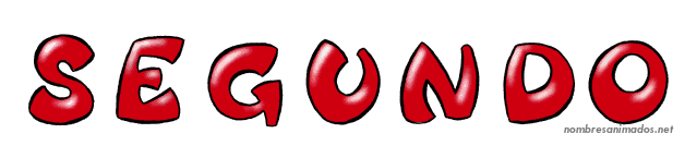 Gifs Animados del Nombre Segundo. Imágenes gifs. Firmas animadas