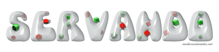 Gifs Animados del Nombre Servando. Imágenes gifs. Firmas animadas