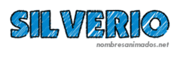 Gifs Animados del Nombre Silverio. Imágenes gifs. Firmas animadas